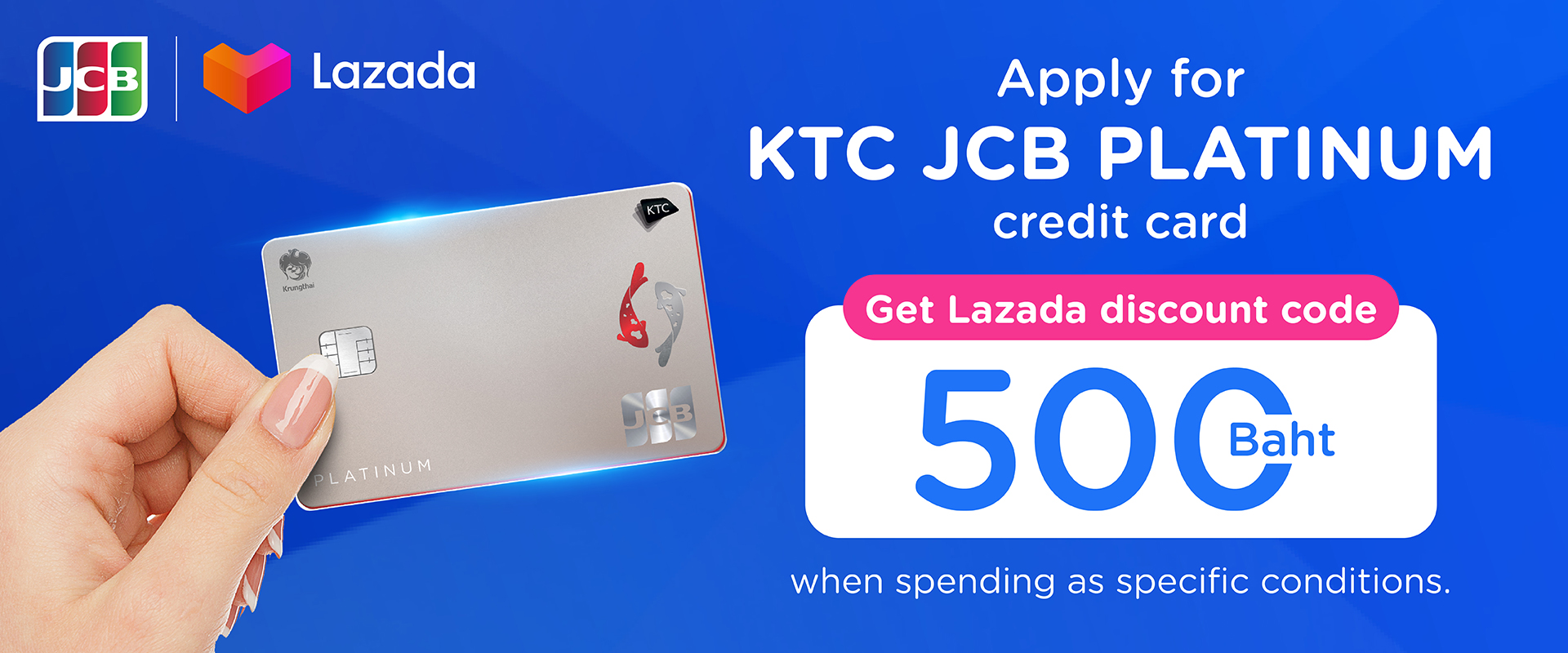 Apply credit cards - KTC JCB PLATINUM