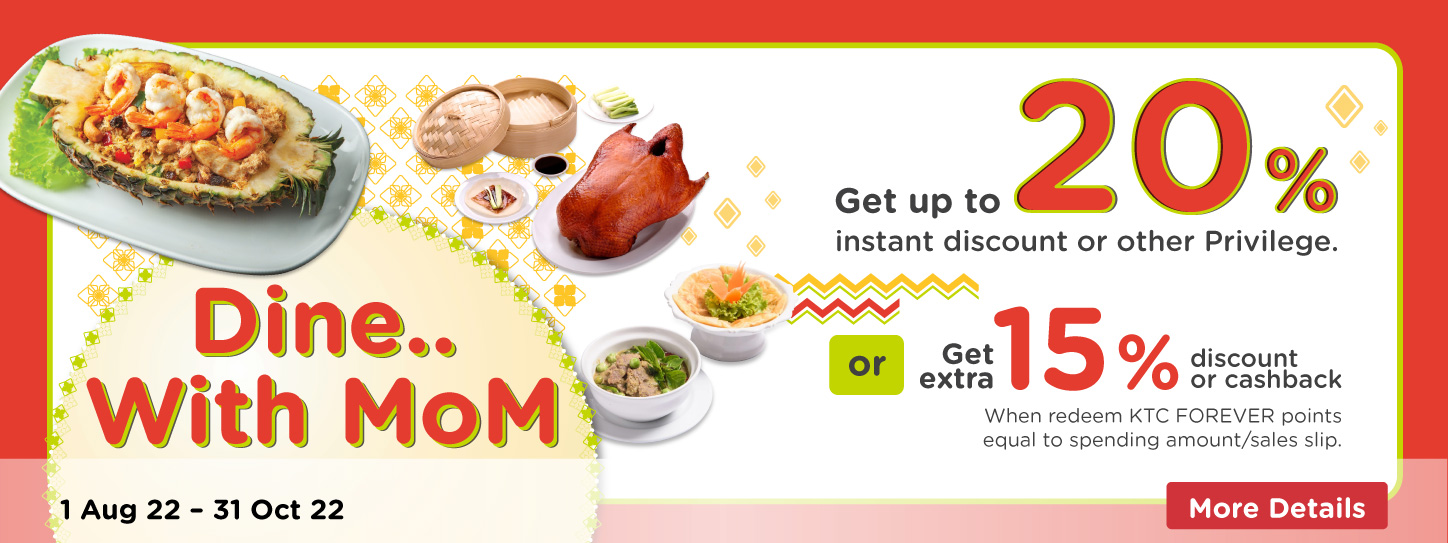 Credit Card Promotion for Dining | KTC Credit Card