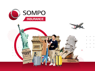 Sompo Travel Insurance Get 15% premium discount