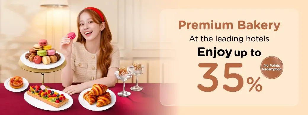 Premium Bakery Promotion in the leading hotels with KTC credit card